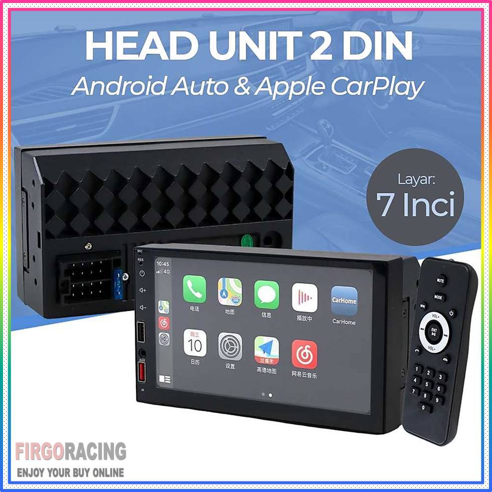 Jual Head Unit Mobil Double Din 7 Inch Bluetooth 5.1 X2S | Shopee Indonesia