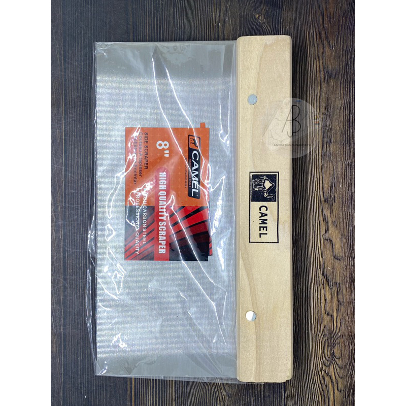 Jual Kape Gipsum Gagang Kayu CAMEL / Kape Plat Besi CAMEL 8” | Shopee ...