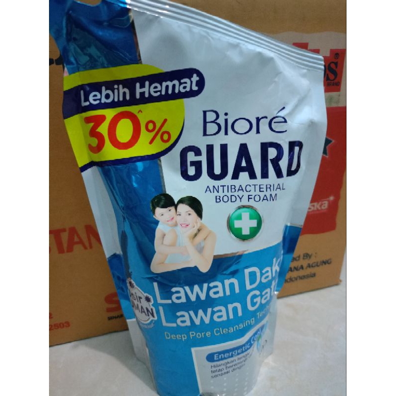 Jual Biore Guard Anti bacteria Body foam 800ML | Shopee Indonesia