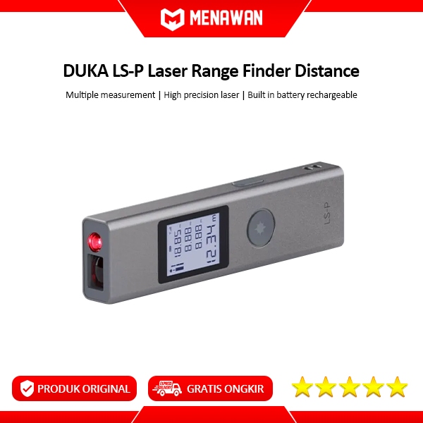 Jual DUKA ATuMan LS-P Laser Range Finder Meteran Laser Digital Original ...