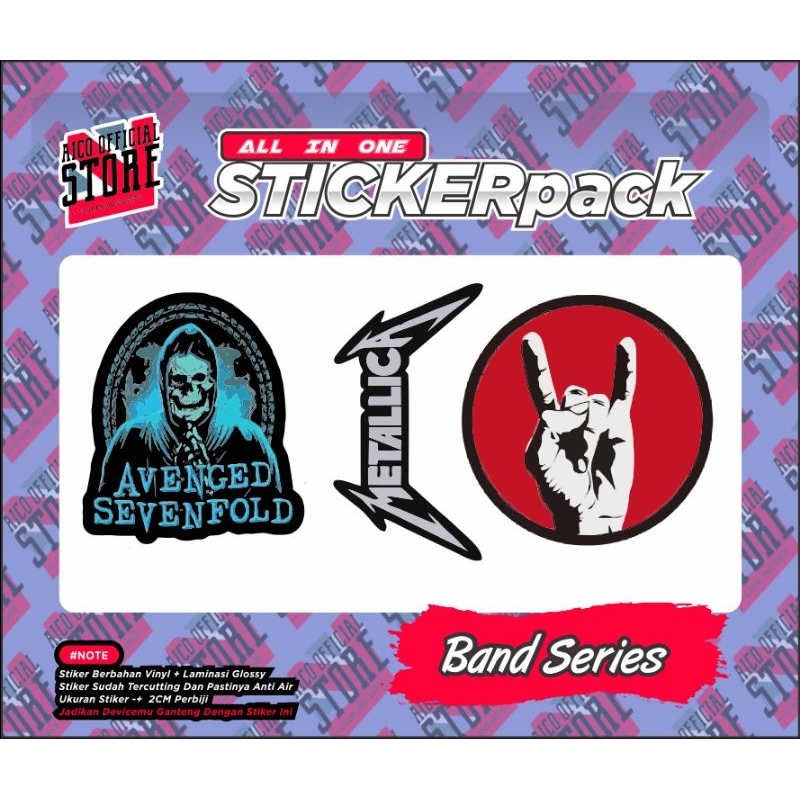Jual stiker all in one grup band series | Shopee Indonesia