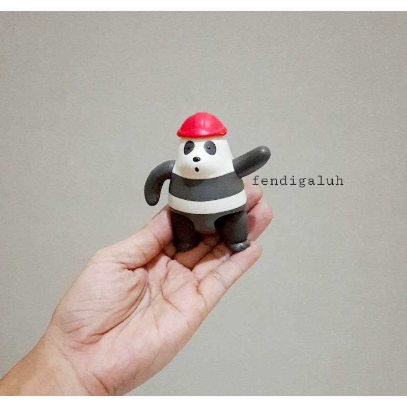 Jual Figure Panda Fan Fan We Bare Bears Original Size 9 cm/ Wbb ...