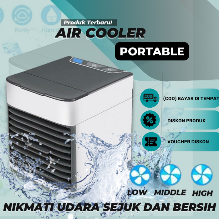 Jual AC MINI COOLER PORTABLE PENDINGIN RUANGAN ARCTIC AIR ULTRA / Air ...