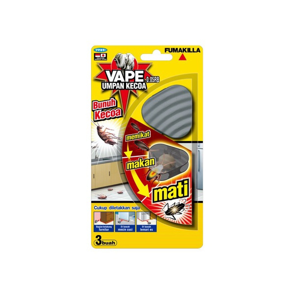 Jual Umpan Racun Kecoa VAPE FUMAKILLA | Shopee Indonesia