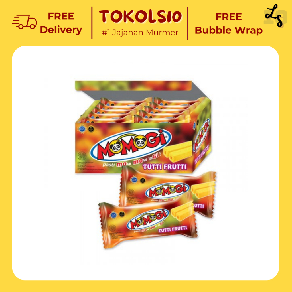 Jual MOMOGI Cemilan Snack Ekstrudat Coklat/Jagung Bakar/Keju/Tutti Fruitti Isi 20pcs @5gr ...