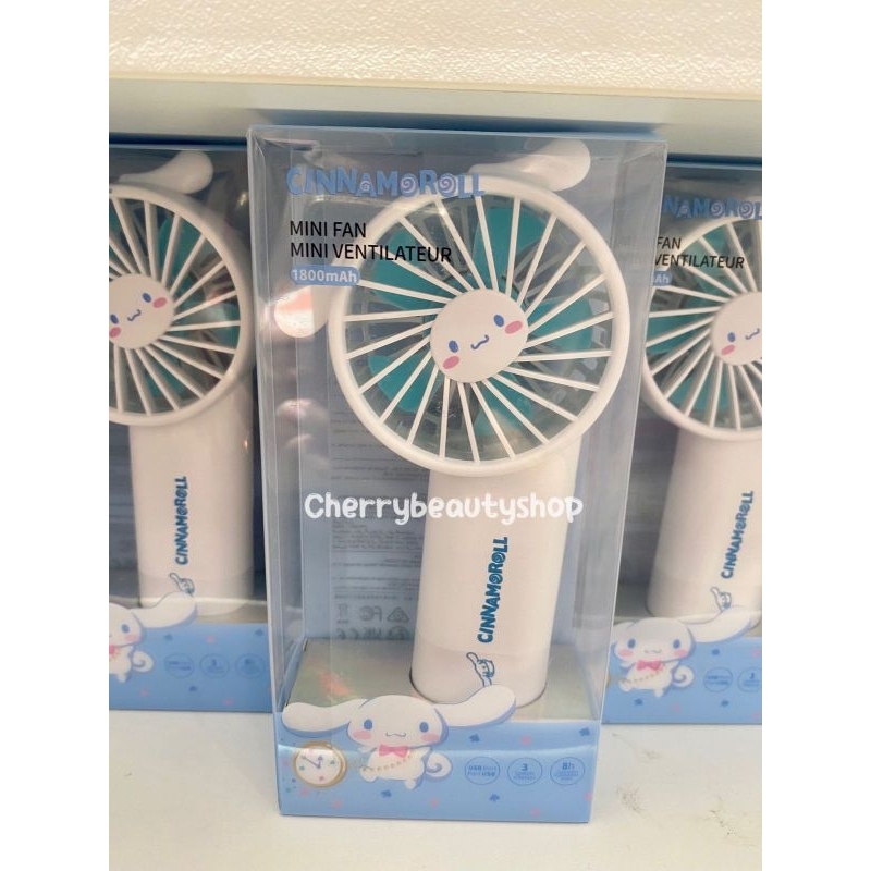 Jual Sanrio X Miniso Cinnamoroll Kipas Angin Portable Mini 1800 mAh ...