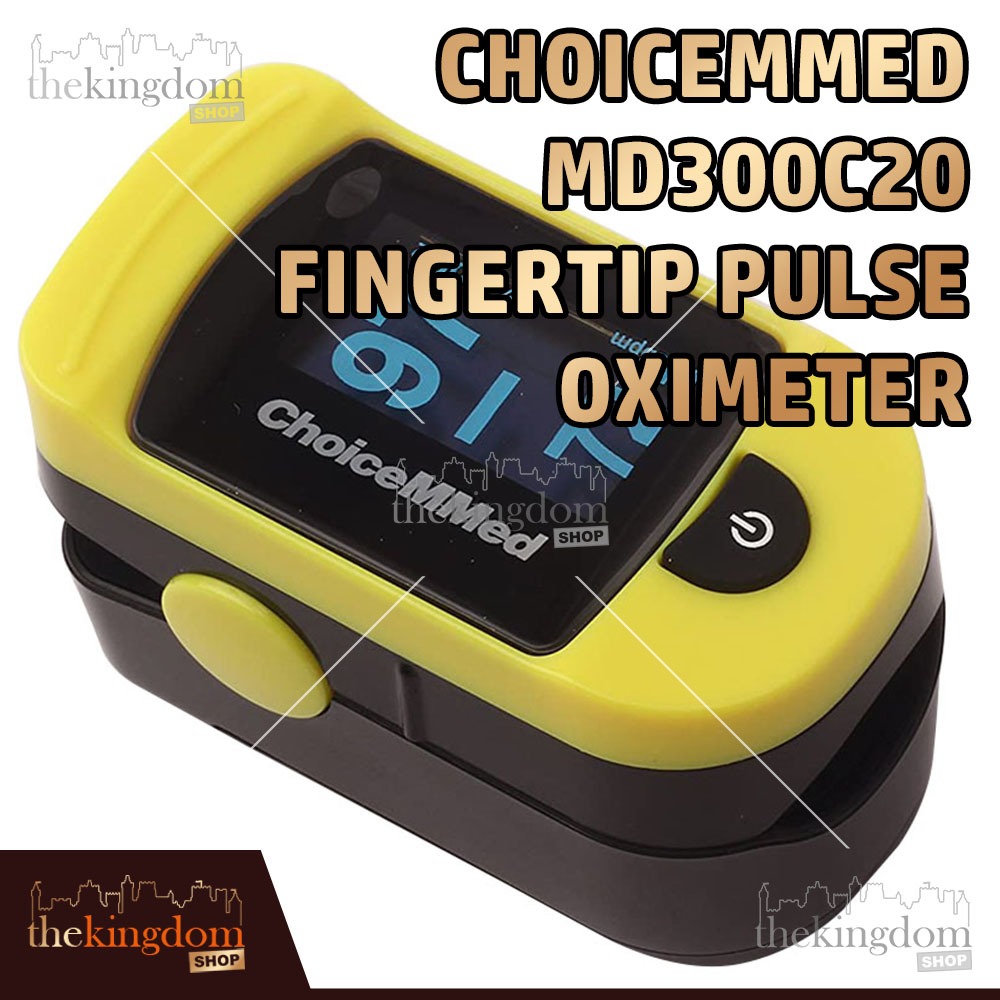 Jual ChoiceMMed MD300C20 Fingertip Pulse Oximeter Oxymeter Oksimeter ...