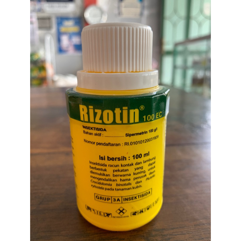 Jual RIZOTIN 100 EC | 100 ml | INSEKTISIDA WALANG SANGIT SEMUT RAYAP ...