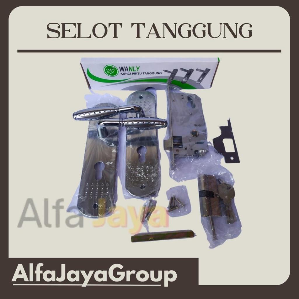 Jual COD Selot Pintu Wanly Ukuran Tanggung Dan Besar 1 Set Lengkap ...