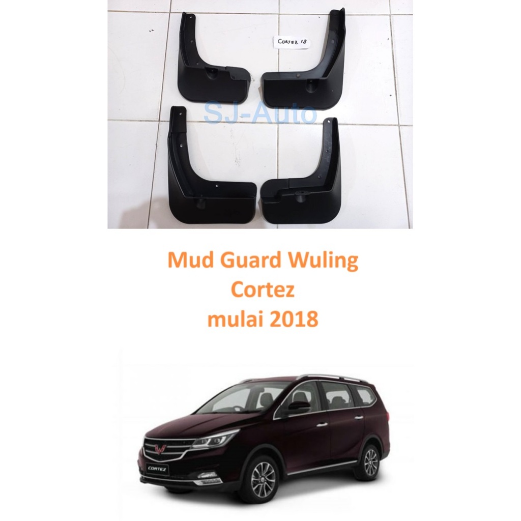 Jual Mud Guard Wuling Cortez mulai 2018 Kepet roda Karpet Lumpur Cortez ...