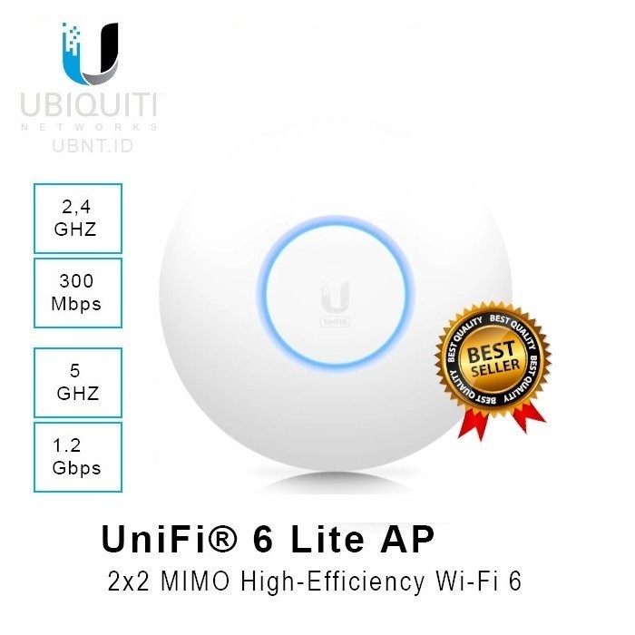 Jual wifi 6 access point ubiquiti unifi U6-Lite | Shopee Indonesia