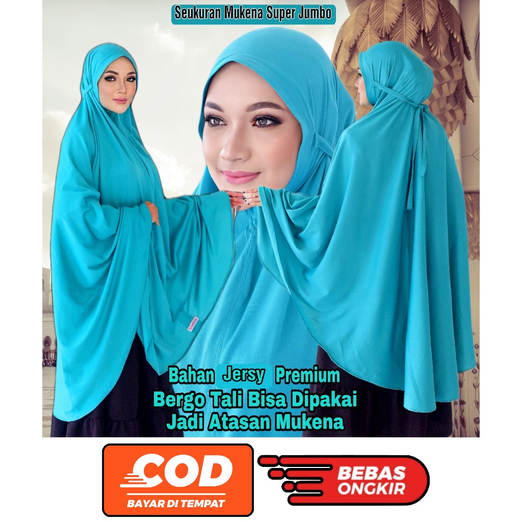 Jual BERGO JILBAB HIJAB MINANG ATASAN MUKENA MUKENAH KERUDUNG KRUDUNG KUDUNG KHIMAR INSTAN TALI ...