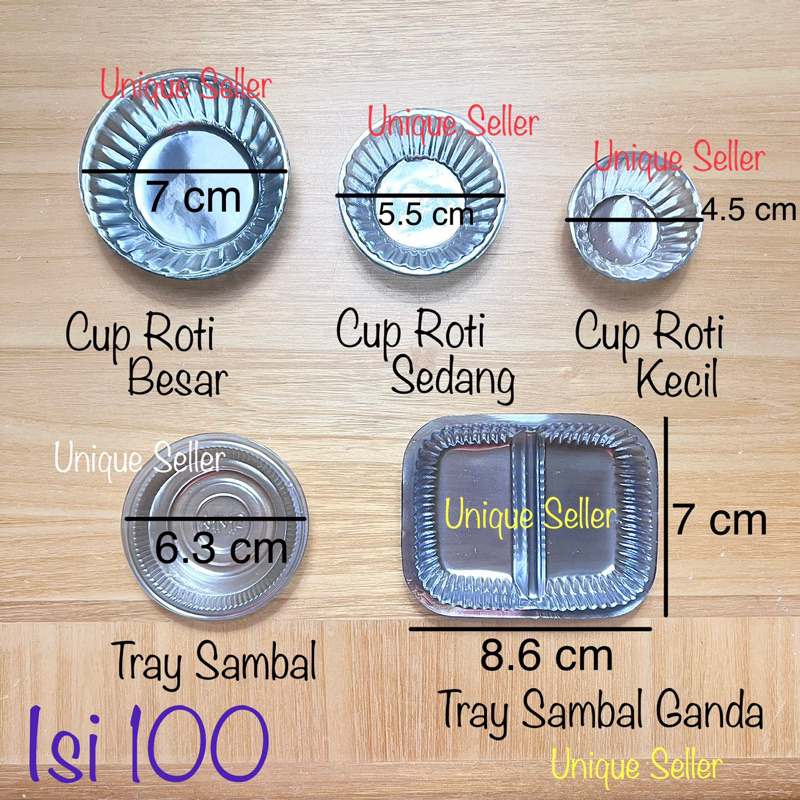 Jual [Isi100] Mika Tray Sambal Saos Kecap Kecil Sedang Besar / Mika ...