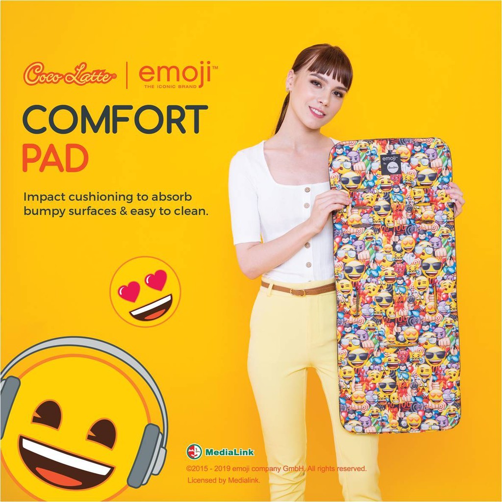 Jual COCOLATTE | EMOJI Comfort Pad | Shopee Indonesia