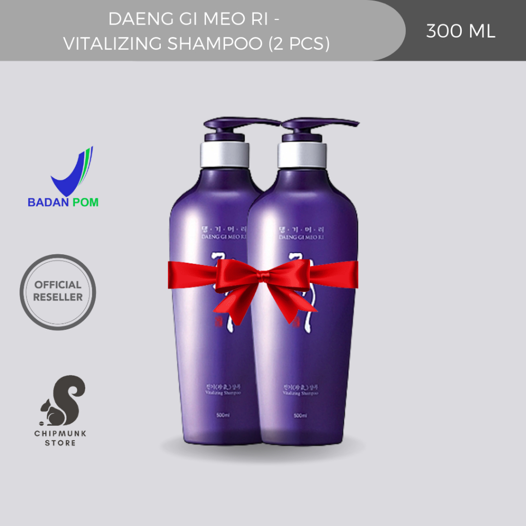 Jual Combo Daeng Gi Meo Ri Vitalizing Shampoo 300ml (2 Pcs) | Shopee ...