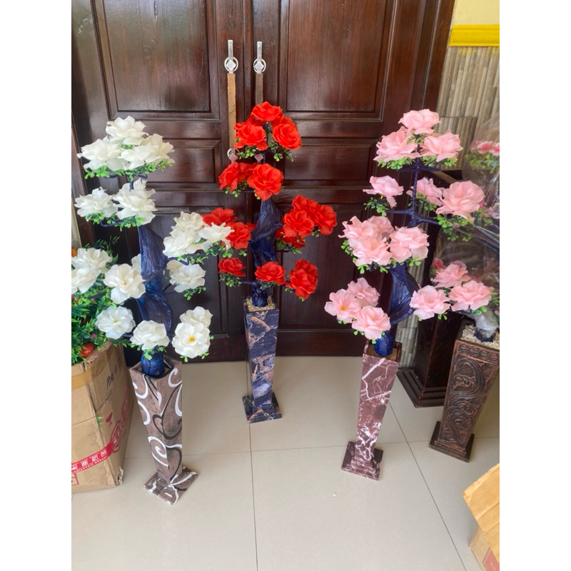 Jual Bunga mawar artifisial sudut ruangan - Mawar | Shopee Indonesia