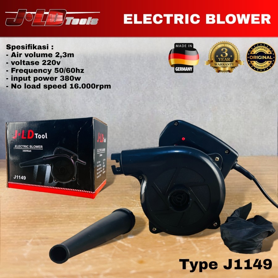 Jual 1149 Mesin Electric Blower Vacuum Mesin Blower Listrik JLD J0023 ...
