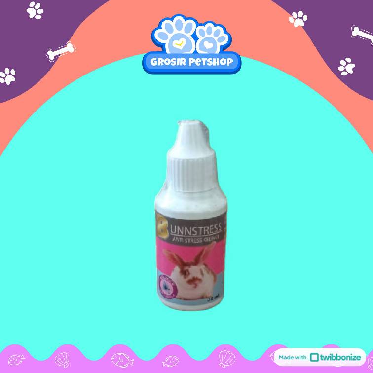 Jual BUNSTRESS DROP 30ML - OBAT ANTI STRESS KELINCI RABBIT STRES KARENA ...