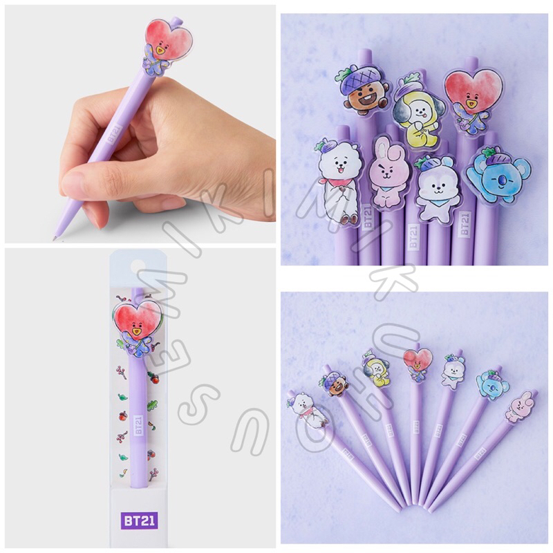 Jual READY STOCK BT21 PEN SHOOKY PULPEN OFFICIAL BT21 HOPE IN LOVE DOLL ...