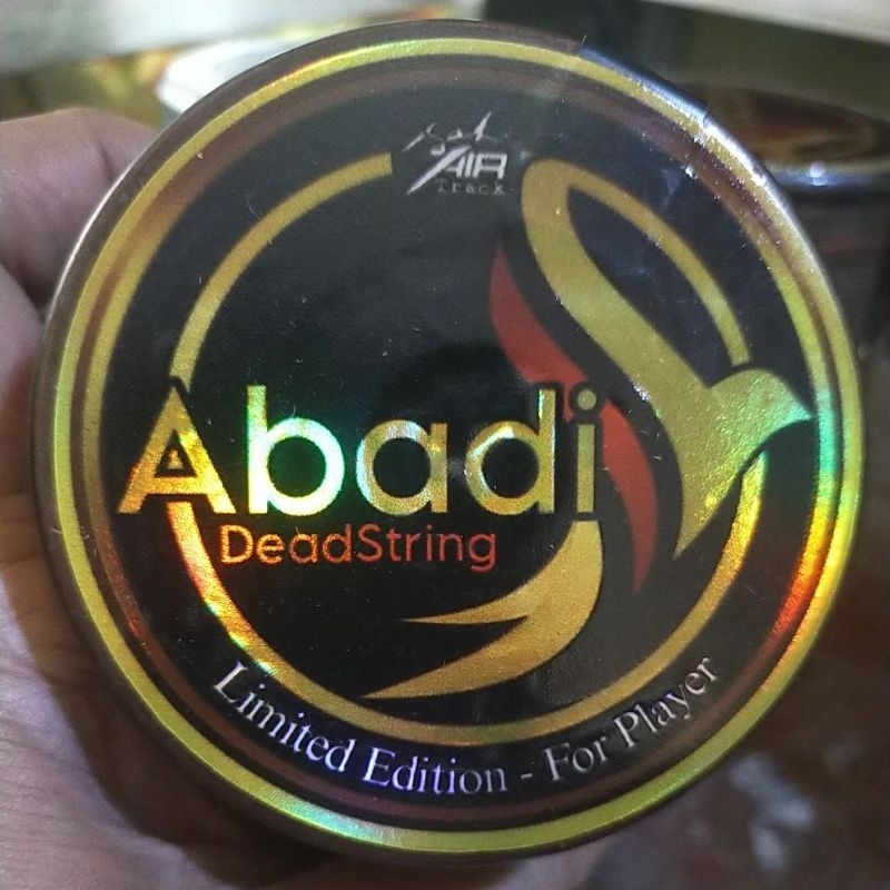 Jual Gelasan senar mati/matot abu ABADI klos kayu 6000 yard original ...