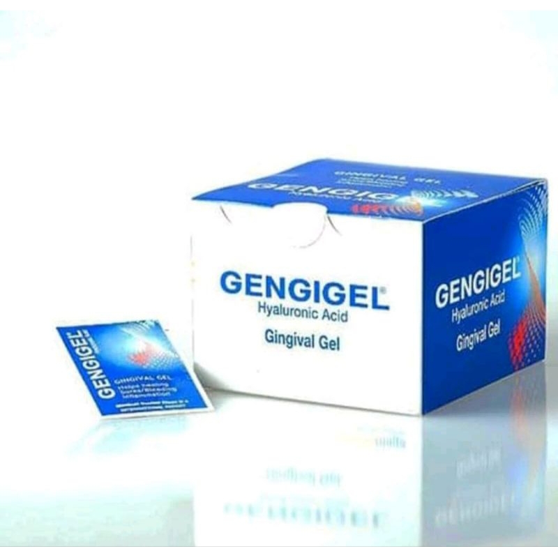 Jual ORIGINAL Gengigel Gingival Gel Sachet 1ml harga per sachet/ ed ...