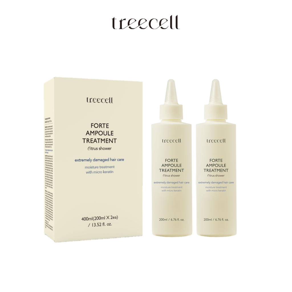 Jual TREECELL Forte Ampoule Treatment Double Set 400ml (200ml+200ml) (NED 20/08/2025) | Shopee ...