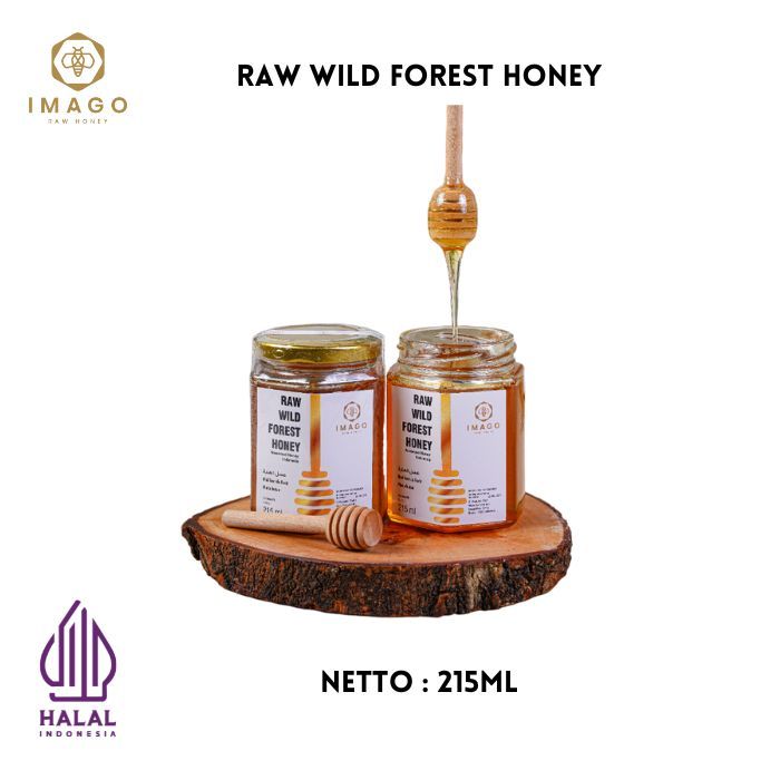 Jual Raw Wild Forest Honey Imago Madu Hutan Murni 215ml | Shopee Indonesia