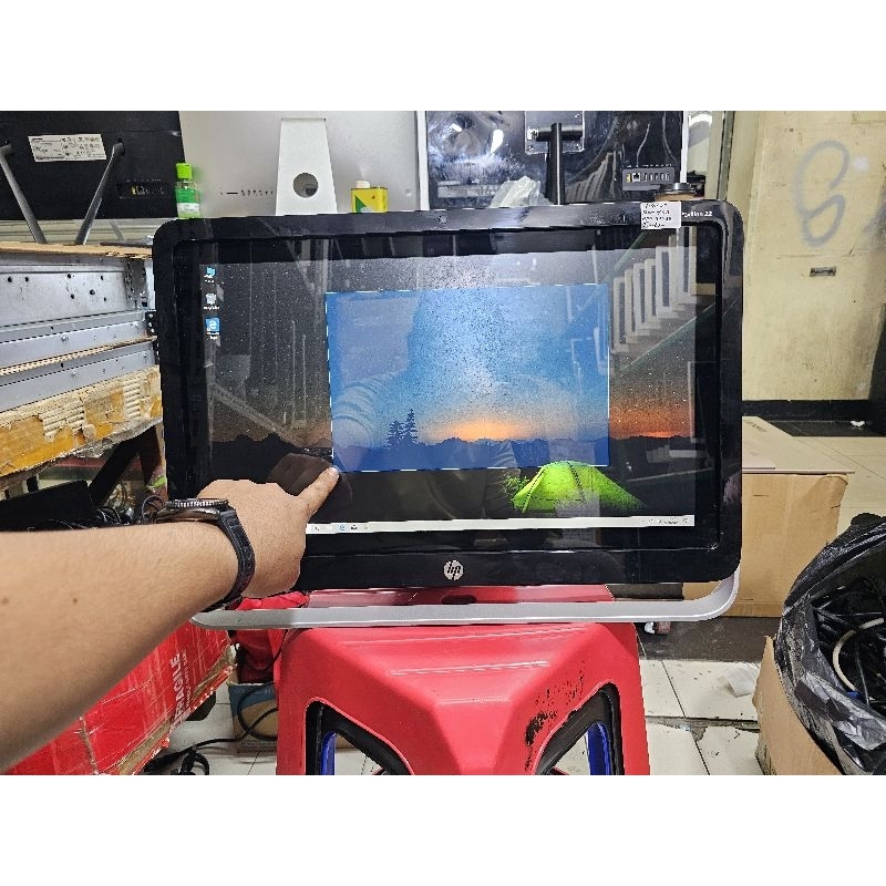 Jual PC ALL IN ONE HP PAVILION 22 CORE I3-4150 RAM 8GB SSD 256GB ...