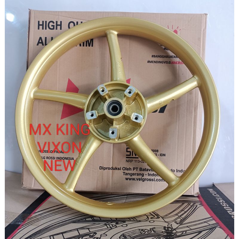 Jual RODA VLEG BELAKANG MOTOR YAMAHA MX KING/VIXON NEW RING 17 X160 ...