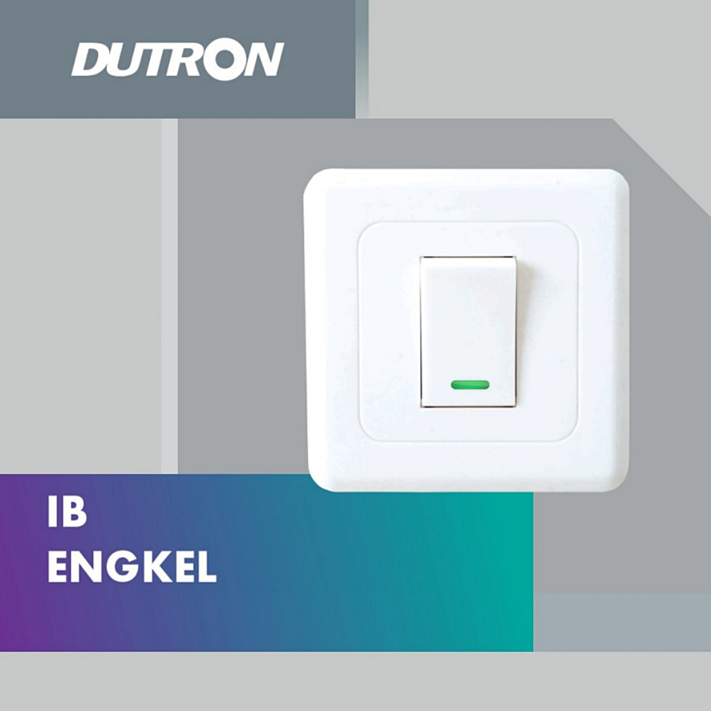 Jual Saklar Engkel Single Inbow Saklar Tunggal Single Tanam IB Dutron ...