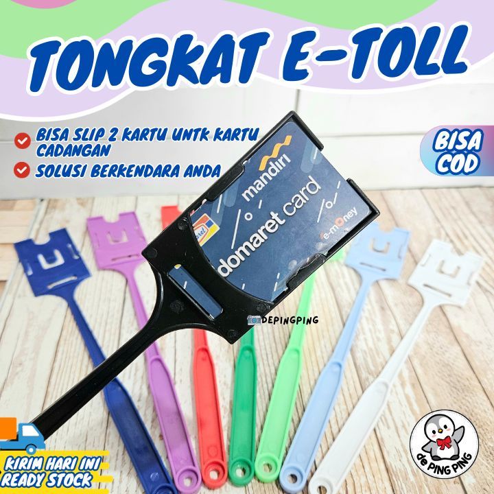Jual Tongkat etoll /tongtol /kartu parkir / e-toll gerbang tol | Shopee ...