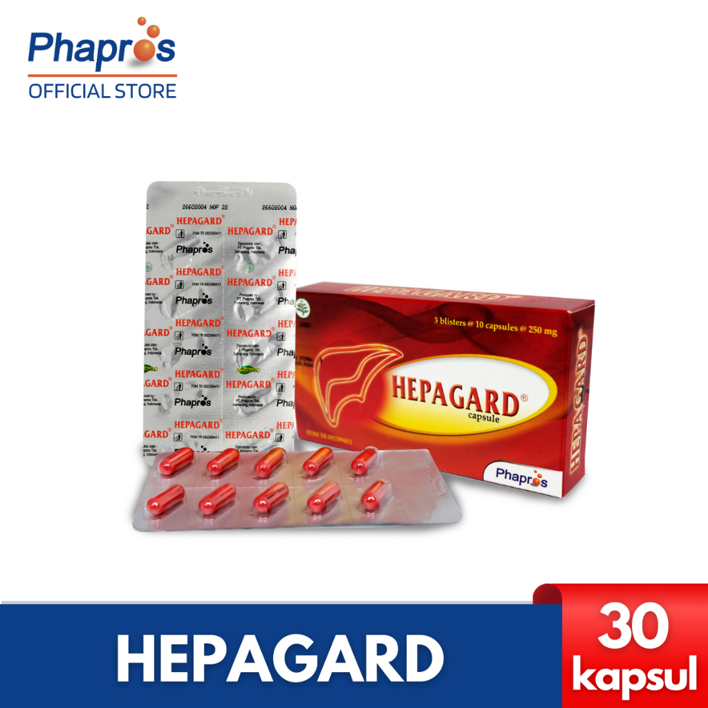 Jual Hepagard Box 30 kapsul | Shopee Indonesia