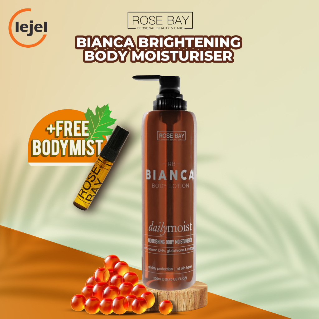 Jual Rose Bay Bianca Dailymost Nourishing Body Lotion Moisturiser ( With Salmon DNA) | Shopee ...