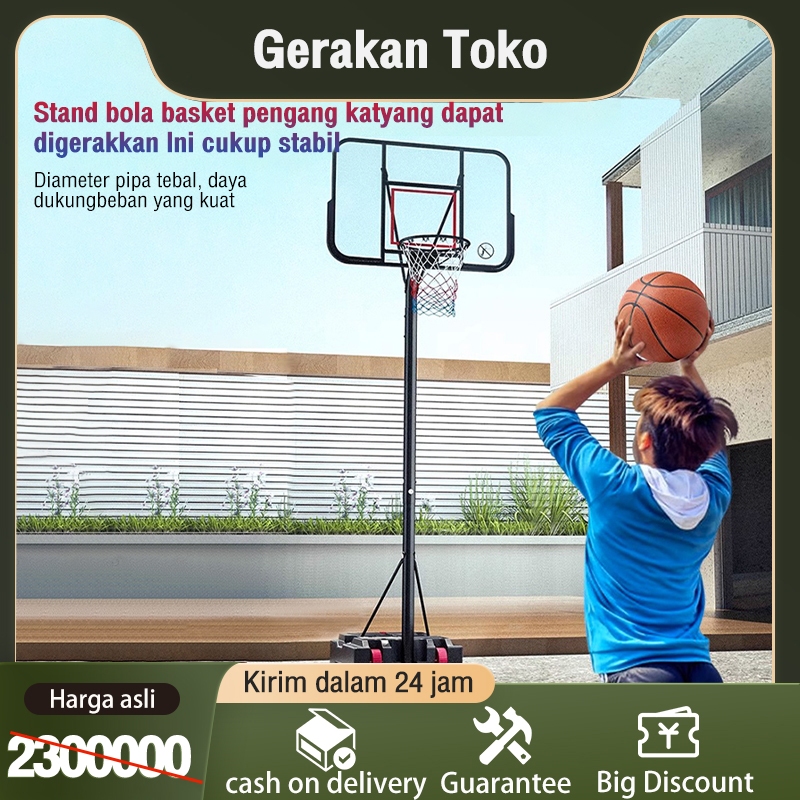 Jual Bingkai Basket 2.1-3.05m/RING BASKET PORTABLE ANAK DAN DEWASA BISA ...