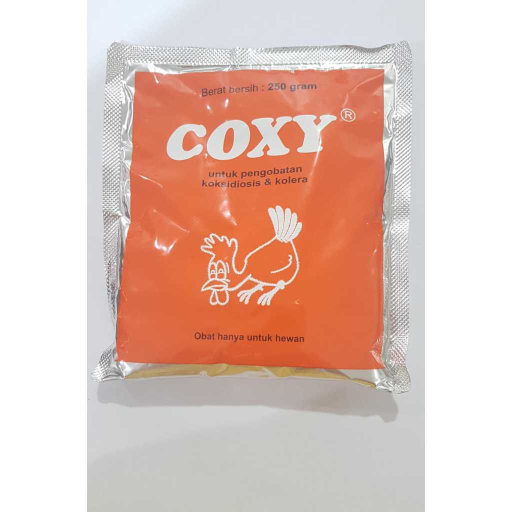 Jual Coxy 250 gram Obat Koksi Bakteri Berak Darah Merah Hijau ...