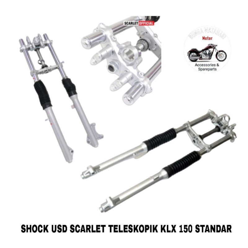Jual SHOCK SKOK DEPAN USD UPSIDE DOWN KLX SCARLET RACING TELE SKOPIK SHOCKBREAKER KAWASAKI KLX ...