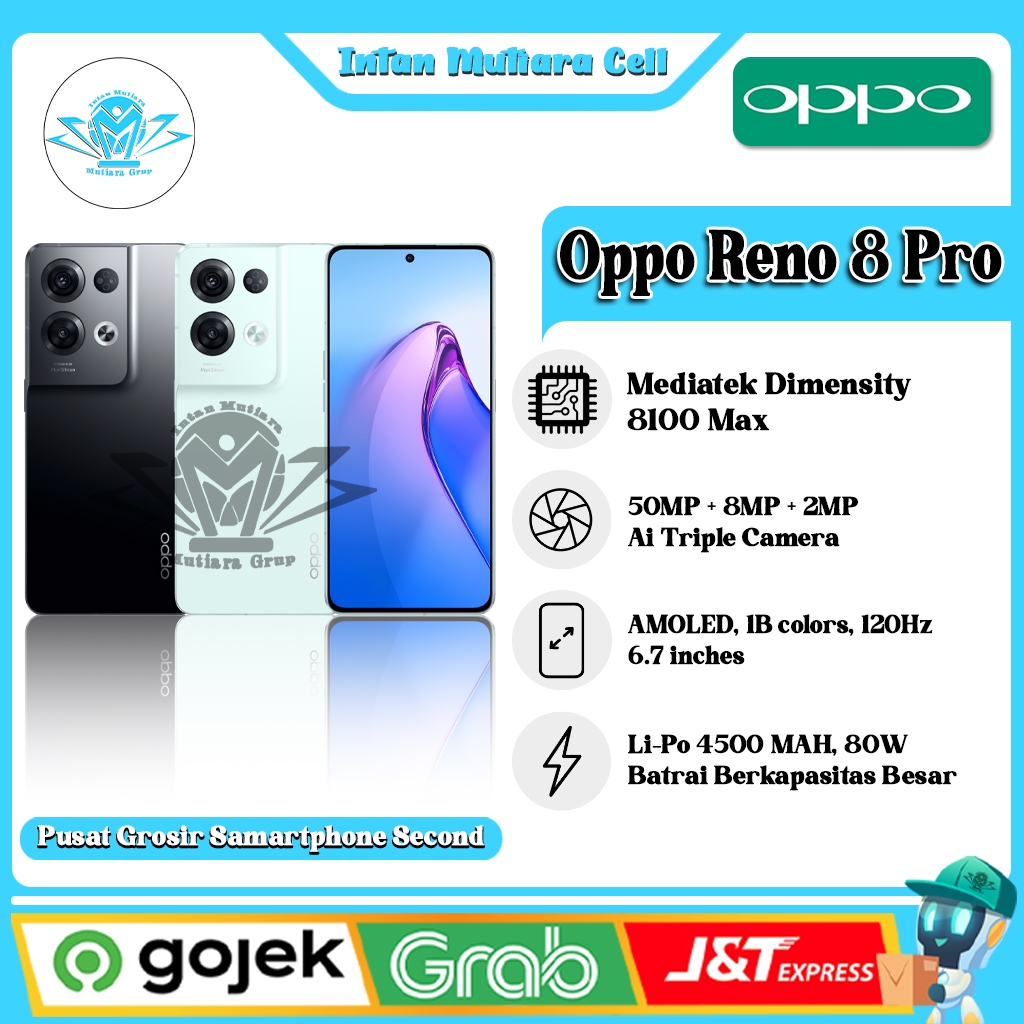 Jual Oppo Reno 8 Pro 5G Ram 12 Rom 256GB (SECOND) | Shopee Indonesia