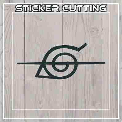Jual Stiker Cutting Cuting Sticker motor KONOHA NARUTO | Shopee Indonesia