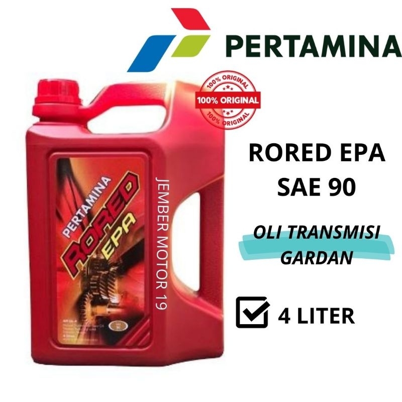Jual OLI PERTAMINA/ OLI TRANSMISI GARDAN RORED EPA SAE 90 4 LITER ...