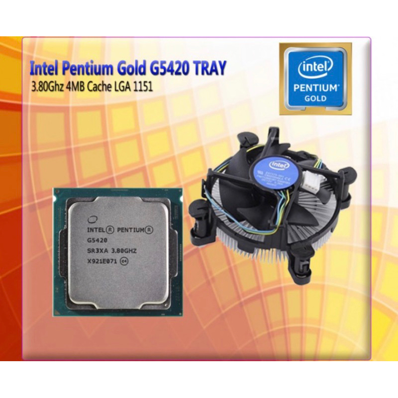 Jual PROCESSOR INTEL PENTIUM GOLD G5420 3,80GHZ 1151 TRAY GARANSI 1THN ...