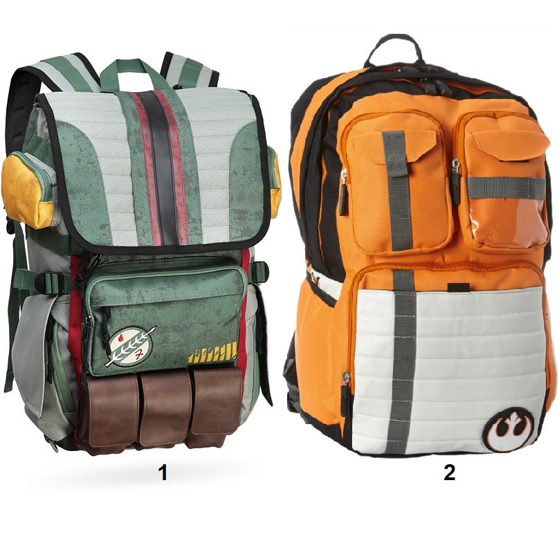 Jual Star Wars Boba Fett Luke Skywalker Pilot Rebel Bag Backpack Tas ...