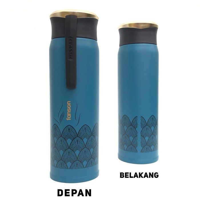 Jual Botol minum tumbler stainless steel classic Tumblr thermos teh kopi Vacuum tahan panas ...