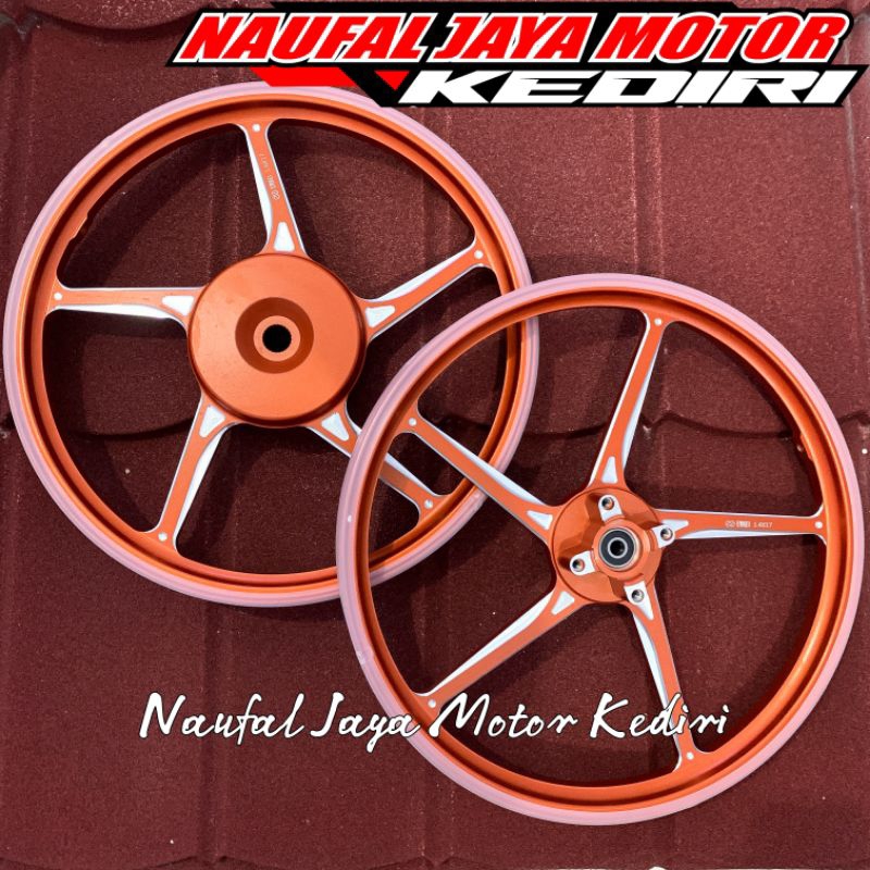 Jual ENKEI racing pelek CNC VELG FG511 140-160 ring 17 vario 125 vario ...