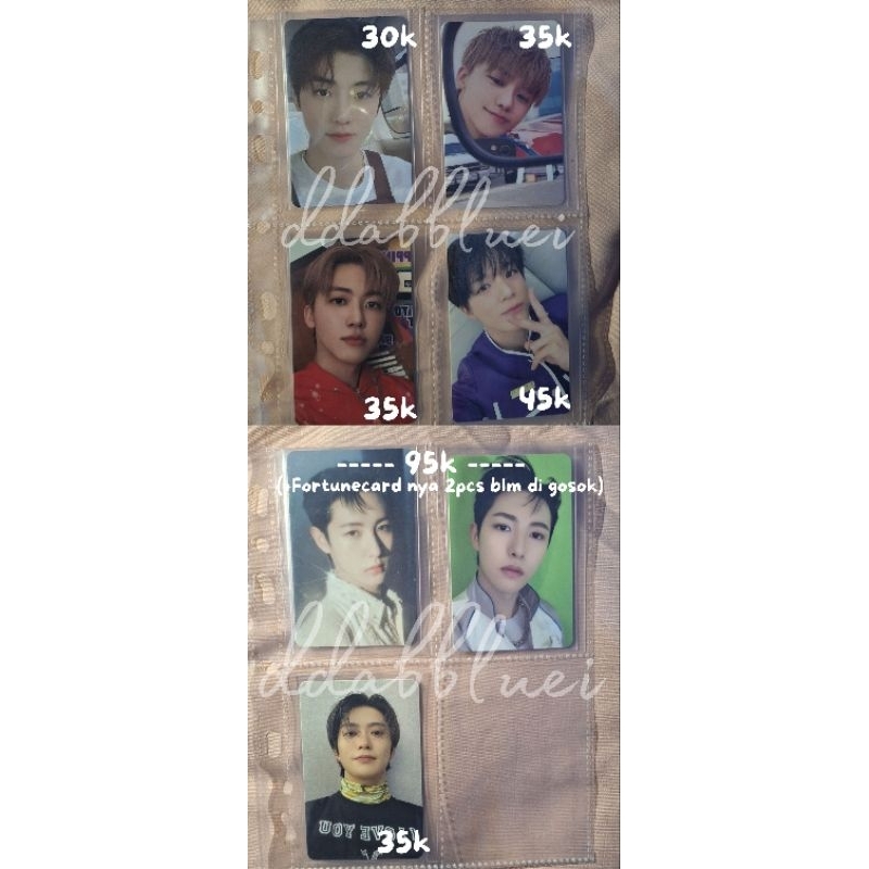 Jual PC Official NCT Jeno, Renjun, Jaehyun, Jaemin | Shopee Indonesia