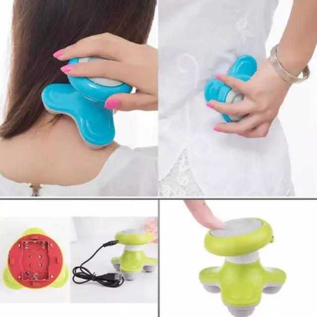 Jual Alat Pijat Getar Mini Mimo Apple Electric Massanger | Shopee Indonesia