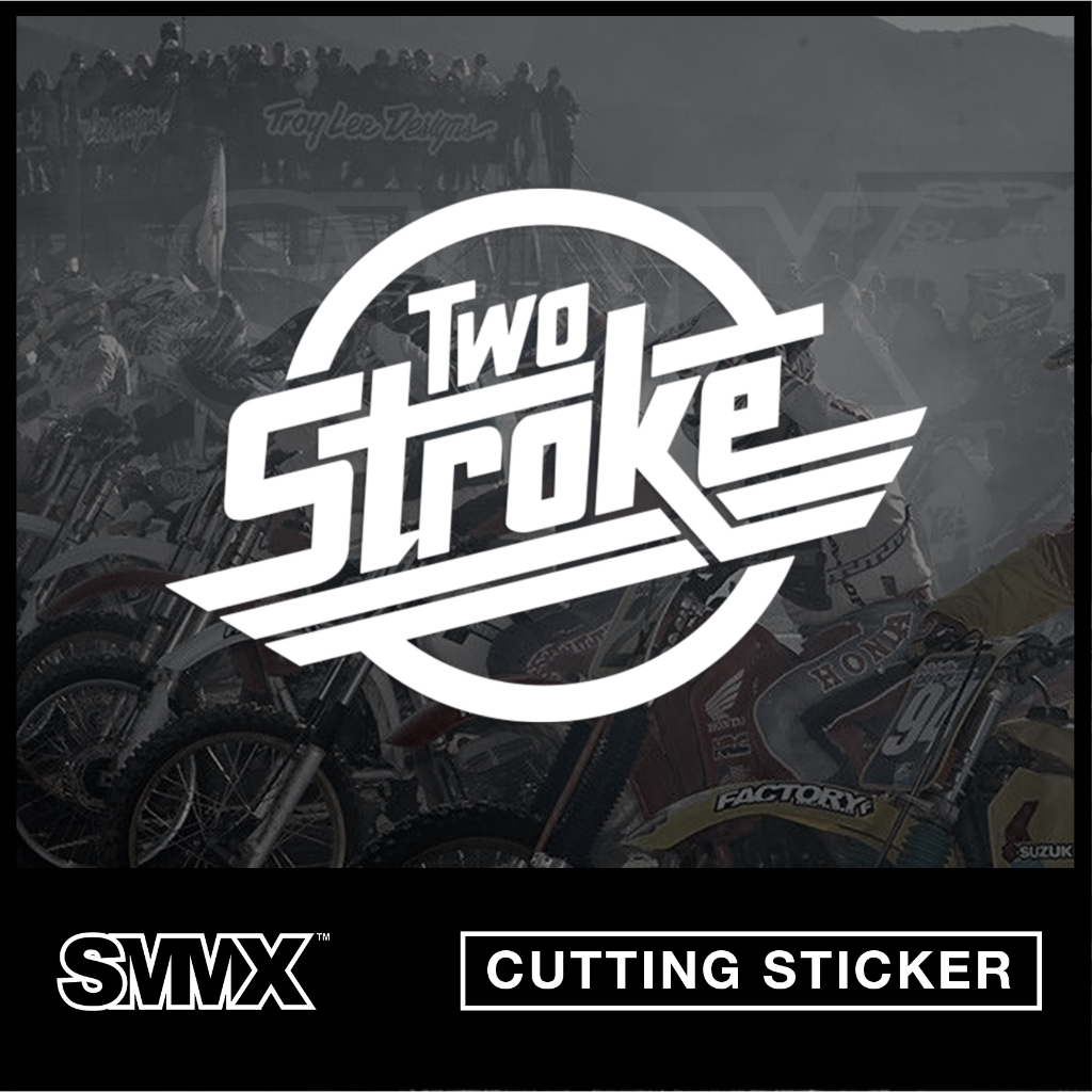 Jual Sticker Cutting Stiker Two Stroke 2 Tak | Shopee Indonesia