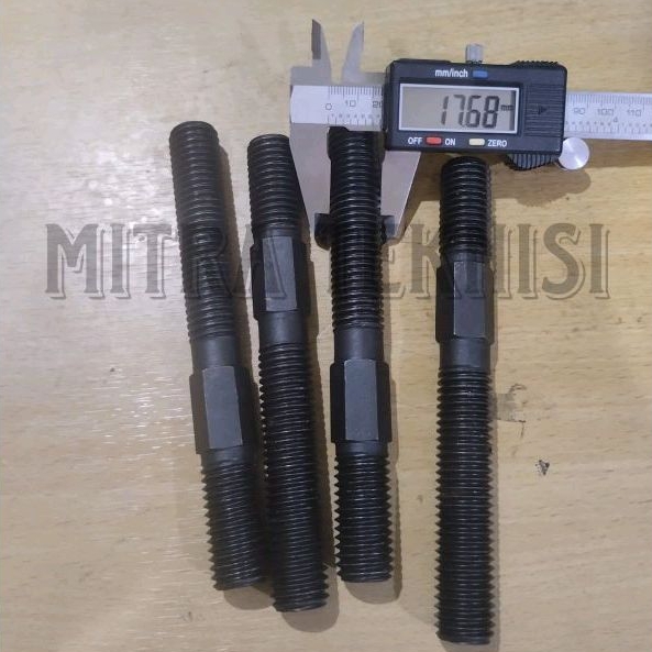 Jual Baut Clamp Injection Polos M18x150 Clamping Stud Bolt 18x150 18 ...