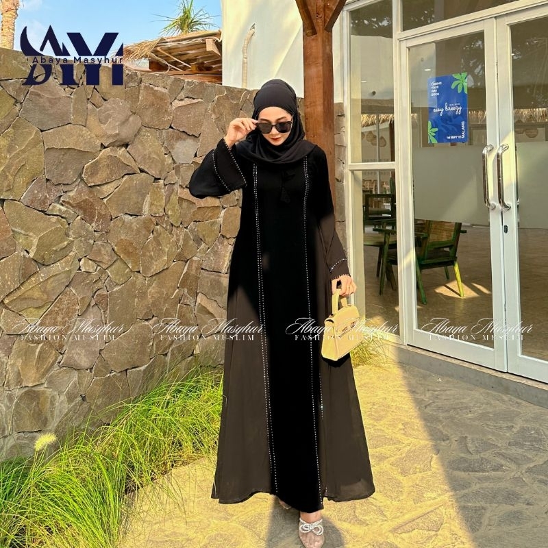 Jual Abaya Gamis Turkey Maxi Dress Arab Saudi 960 Abaya Syari Gamis Abaya Turkey Bordir Zephy ...