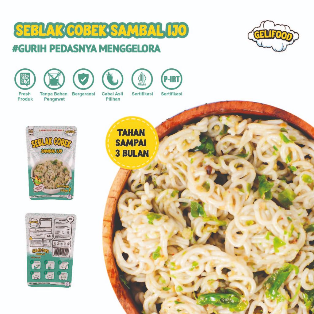 Jual Gelifood - Seblak Coet Cobek Cocol Pedas Seblak Instan Kerupuk ...