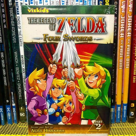 Jual VIZ MEDIA COMIC LEGEND OF ZELDA - FOUR SWORDS | Shopee Indonesia